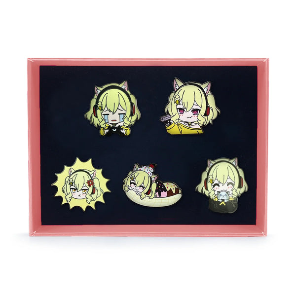 Nyana Banyana Youtooz Pin Set - VTubers - TheMysteryShack