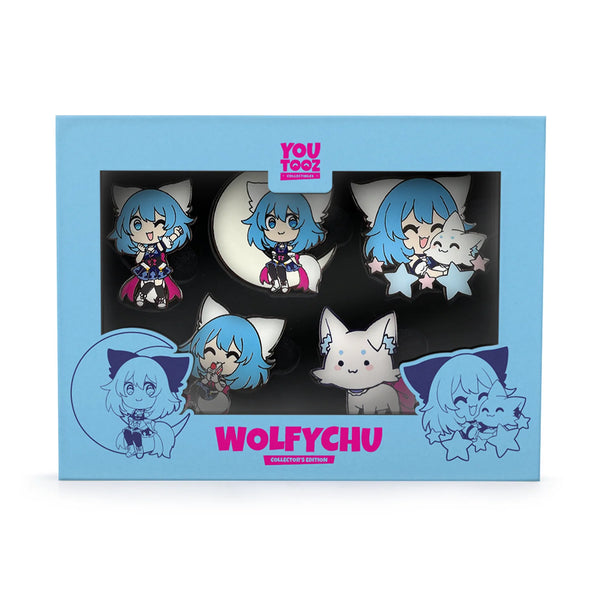 Wolfychu Youtooz Pin Set - VTubers - TheMysteryShack