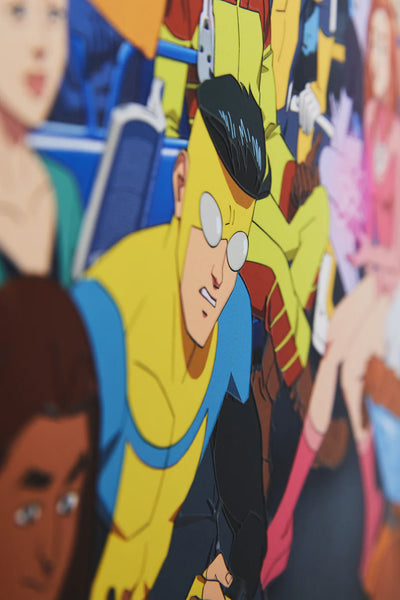 Limited Edition Foil Poster - Invincible - TheMysteryShack