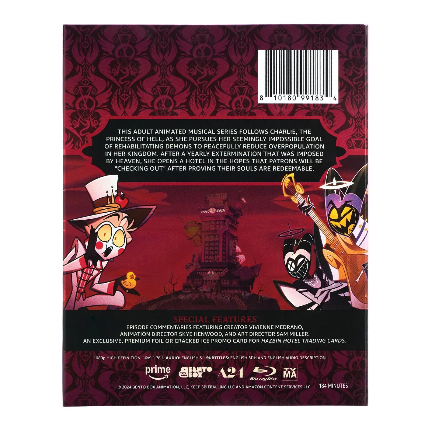 Season One Blu-ray - Hazbin Hotel - TheMysteryShack