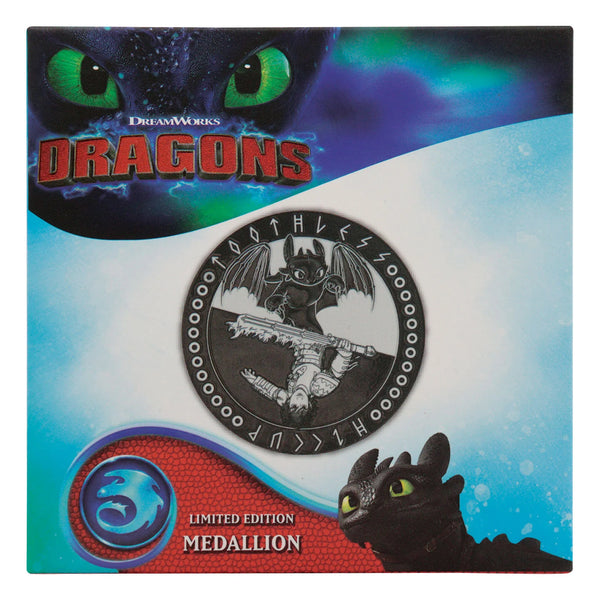 Hiccup and Toothless Medallion - How to Train Your Dragon - TheMysteryShack