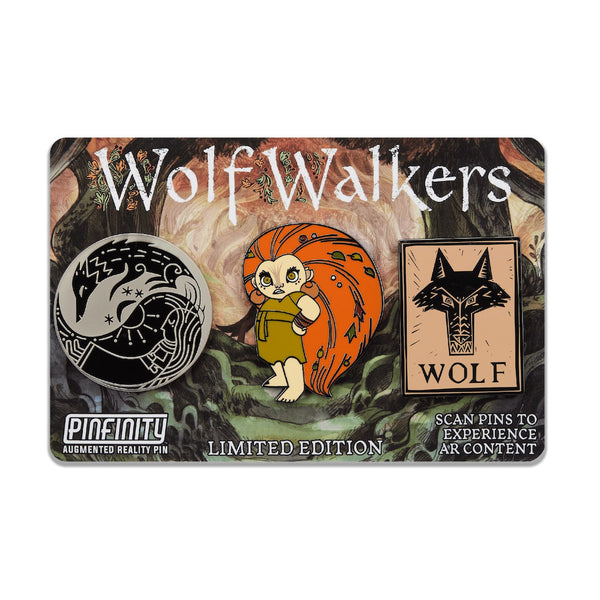 Augmented Reality Pin Set - WolfWalkers - TheMysteryShack