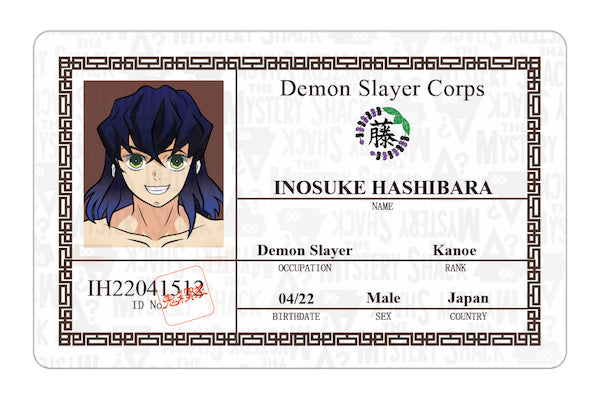 Corps ID Cards - Demon Slayer - TheMysteryShack
