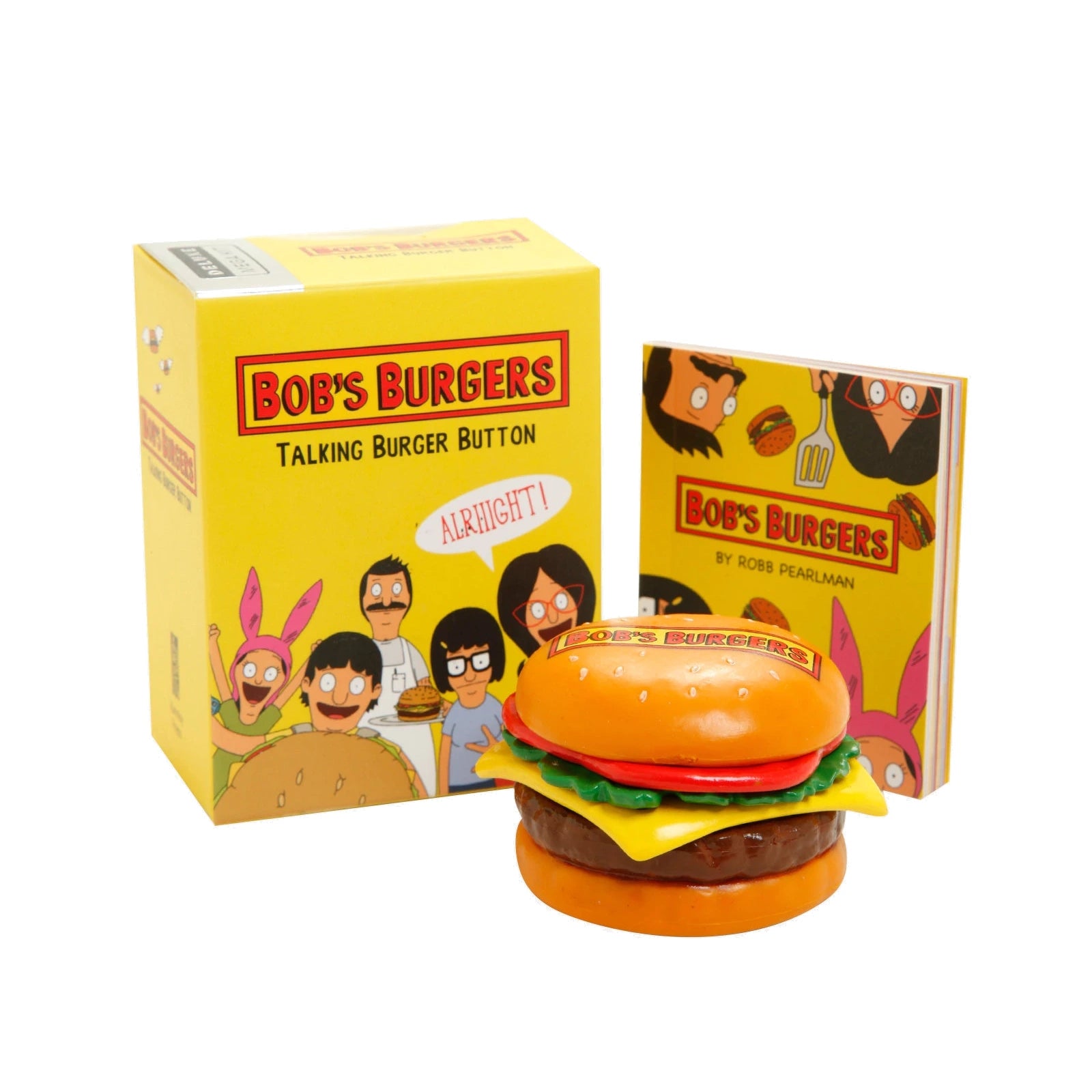 Talking Burger Button - Bob's Burger - TheMysteryShack