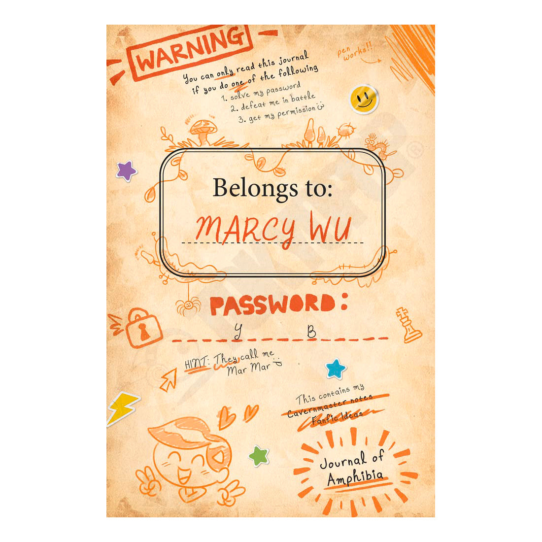 Marcy's Journal - a Guide to Amphibia - Amphibia - TheMysteryShack