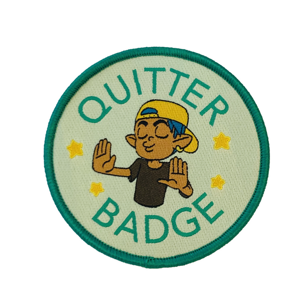 Quitter Badge Patch - The Owl House - TheMysteryShack